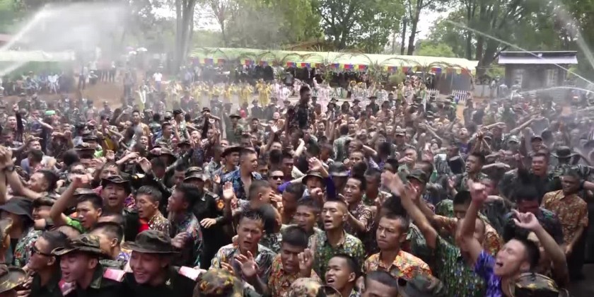 Thingyan in Shan State: Chief Minister visits walking Thingyan ...