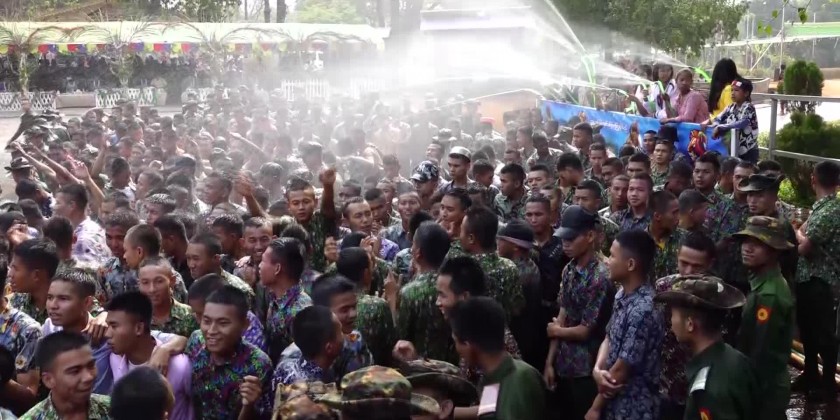 Thingyan in Shan State: Chief Minister visits walking Thingyan ...
