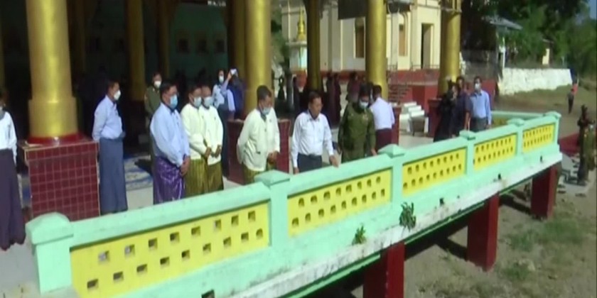 Tour around Magwe Region: PM visits pagodas and discusses regional ...