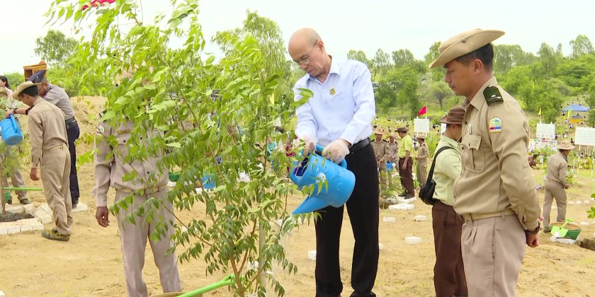 Tree Planting Event: Effort to green 13 districts of dry zone ...