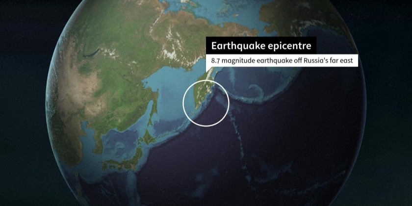 Megaquake off Russian coast sparks tsunami warnings across Pacific ...