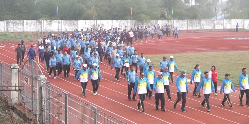 Mass walk in Sittwe: Rakhine State CM participated in the mass walk ...