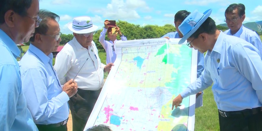 Agriculture and Irrigation: Visiting vineyards and dam in Yamethin ...