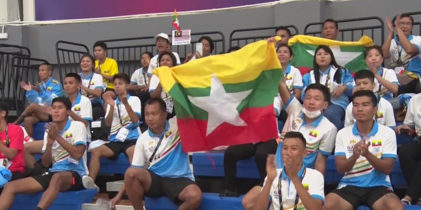 To Attend 32nd SEA Games: Myanmar Sports Contingent leaves for Cambodia ...