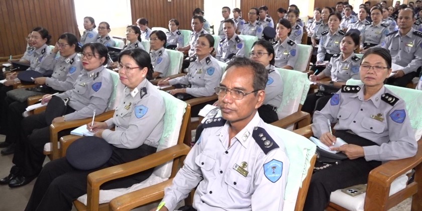 Training Completion Ceremony: UCSB Chairman attended and delivered a ...