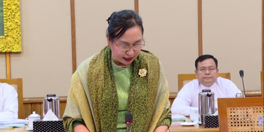 Union Government Meeting: Prime Minister U Nyo Naw delivered the ...