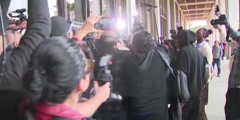 US Rapper A$AP Rocky arrives at court in Los Angeles | Myanmar ...