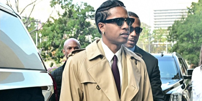 US Rapper A$AP Rocky arrives at court in Los Angeles | Myanmar ...