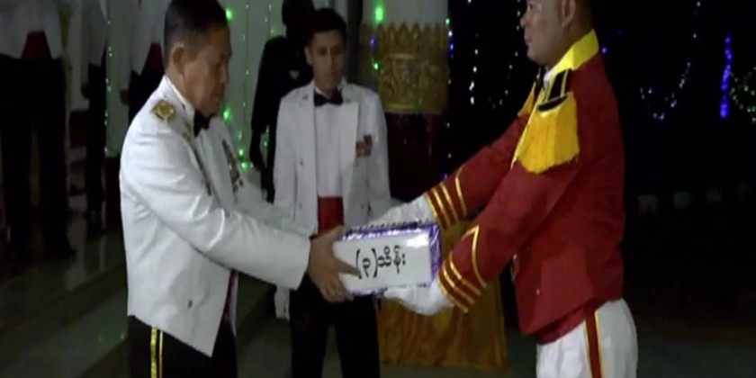 126th Intake OTS: VSG attends the Graduation Dinner Reception | Myanmar ...