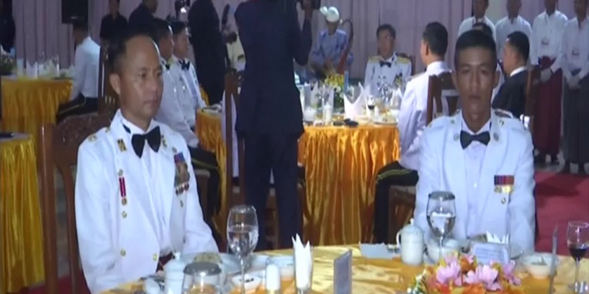 126th Intake OTS: VSG attends the Graduation Dinner Reception | Myanmar ...