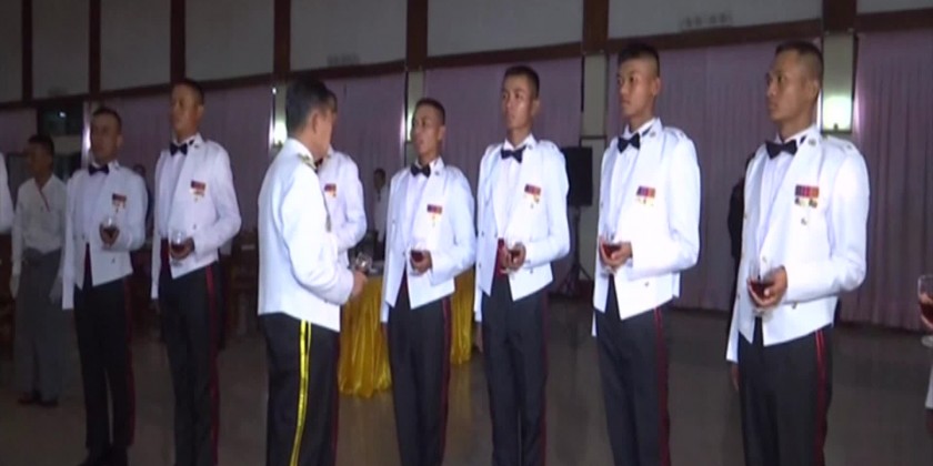 126th Intake OTS: VSG attends the Graduation Dinner Reception | Myanmar ...