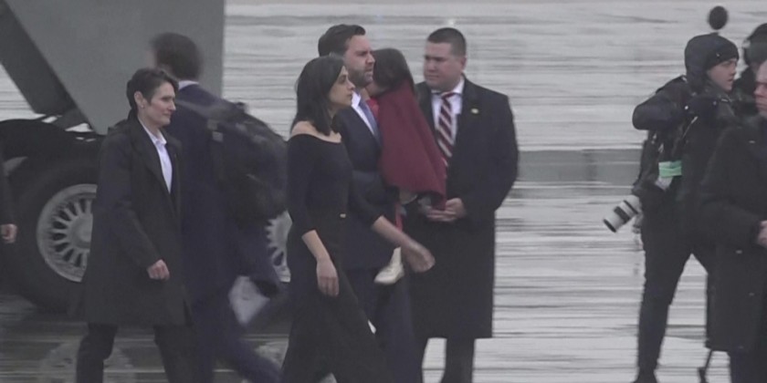 US Vice President J.D. Vance Landed in France | Myanmar International TV