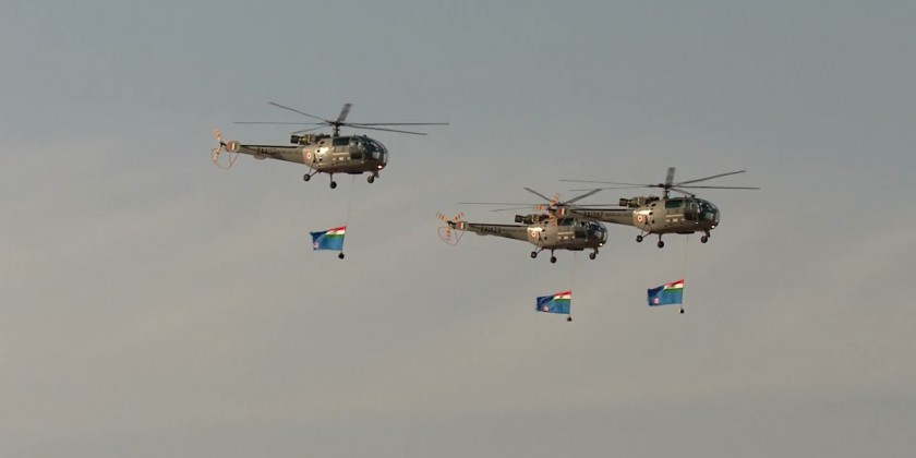 Indian Air Force conducted Exercise Vayu Shakti-24 | Myanmar ...