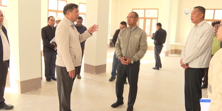 Visiting Taunggyi TU: Union Minister inspects Taunggyi Technological ...
