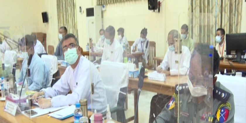Work coordination meeting: Meeting to hold state level Kathina robe ...