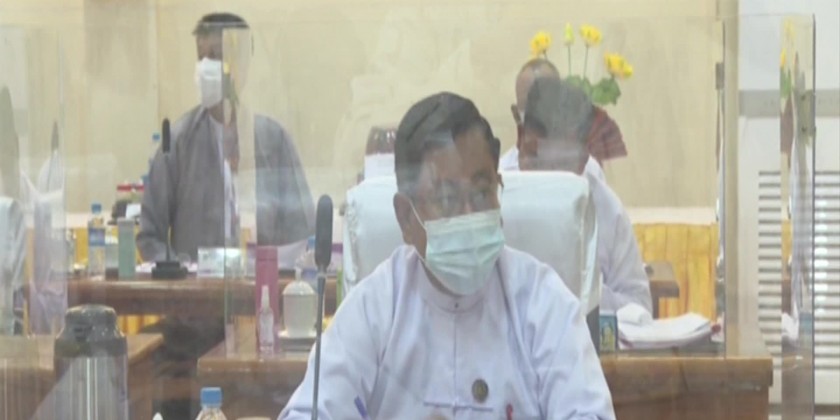 Work coordination meeting: Meeting to hold state level Kathina robe ...