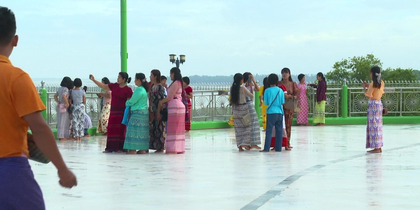 Waso Full Moon Day: Myathalun Pagoda is crowded with pilgrims | Myanmar ...