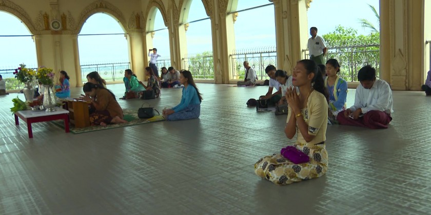 Waso Full Moon Day: Myathalun Pagoda is crowded with pilgrims | Myanmar ...