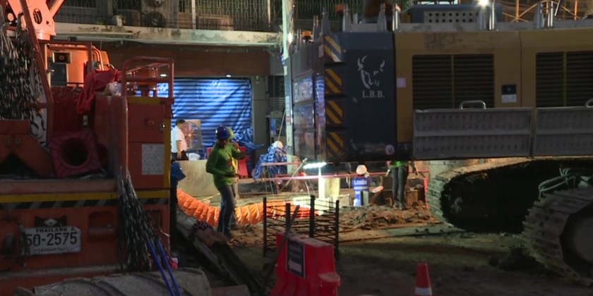 Subway construction worker dies in pit fall | Myanmar International TV