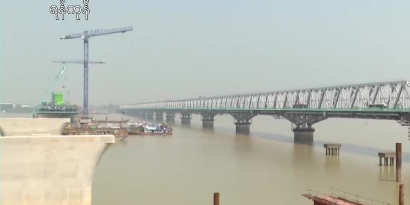 Better transportation: Thanlyin Bridge No (3) completed at 78% ...