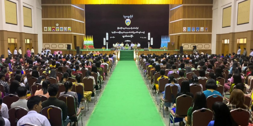 Youth Roundtable Talk: Bago Region CM gave an opening remark | Myanmar ...
