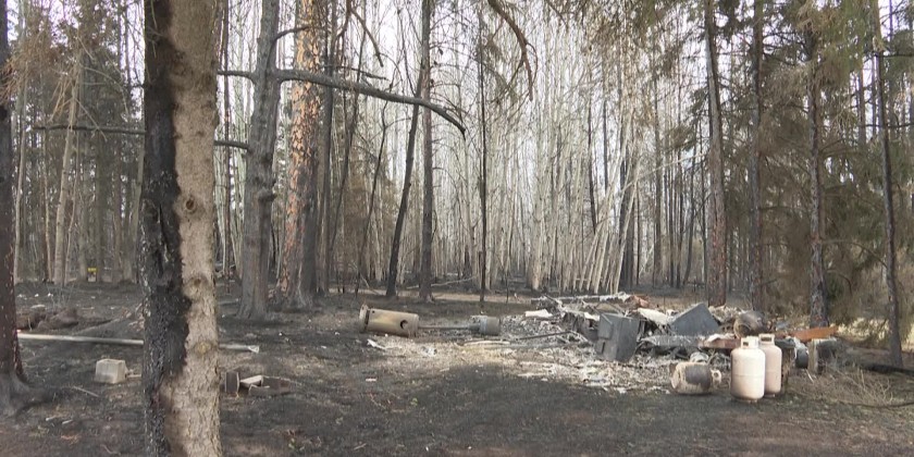 Aftermath of wildfire devastation in Western Canada | Myanmar ...