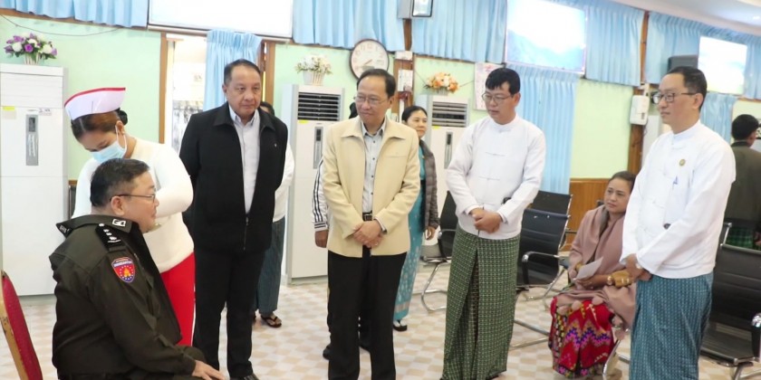 COVID-19 Vaccination :Additional injection programme in Myitkyina ...