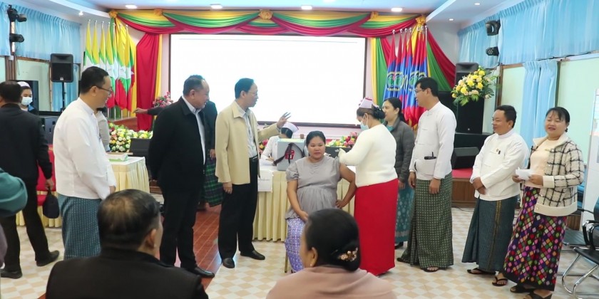 COVID-19 Vaccination :Additional injection programme in Myitkyina ...