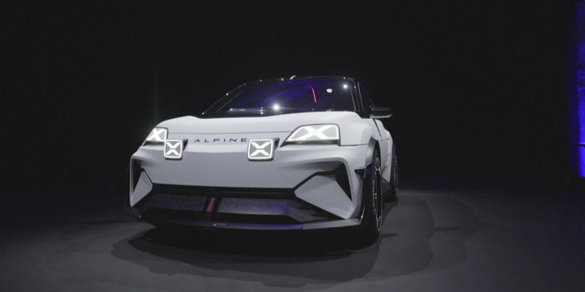 Alpine reveals its 100% electric "showcar" | Myanmar International TV