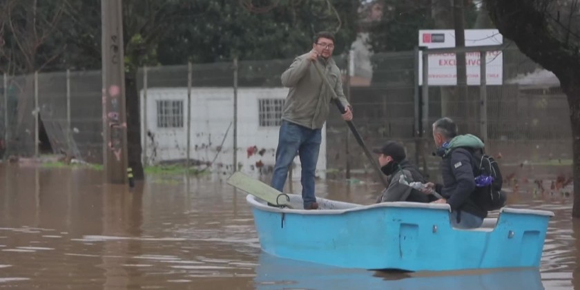 Floods force evacuation in central Chile after heavy rains | Myanmar ...