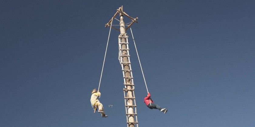 Guatemalan Indigenous perform 'flying pole' dance tradition | Myanmar ...
