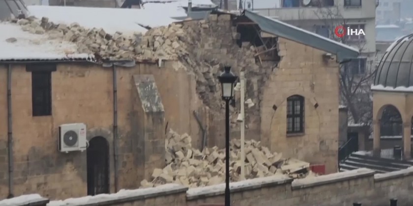 Historic castle badly damaged by Turkey quake | Myanmar International TV