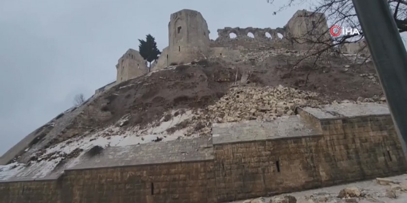 Historic castle badly damaged by Turkey quake | Myanmar International TV