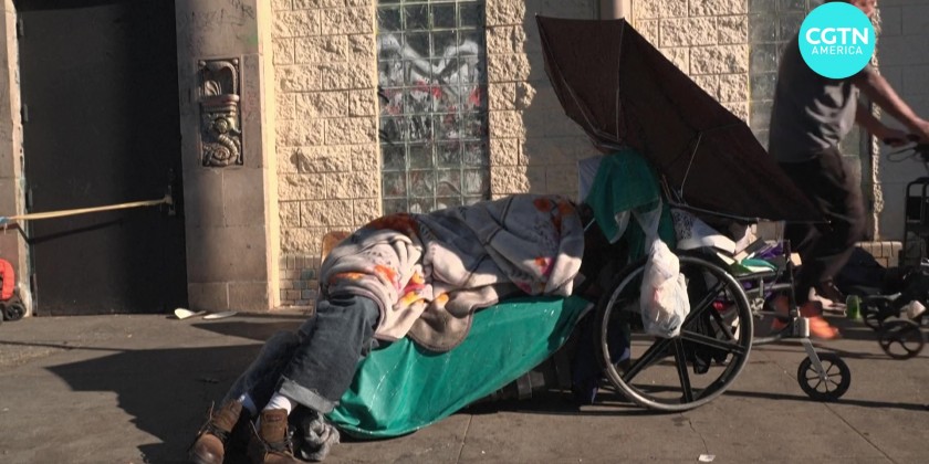 People without homes are on the rise in US, with 30% in California ...