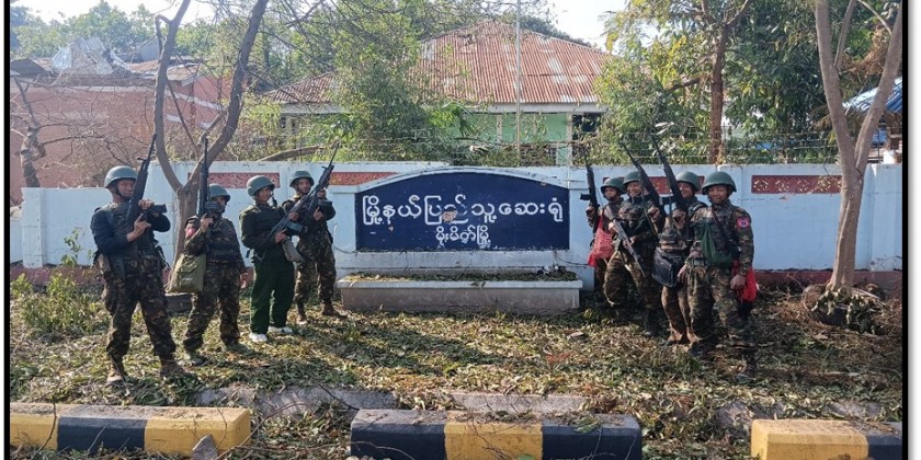 Rehabilitation Efforts : Tatmadaw's Counter-Terrorism Operation in Moe ...