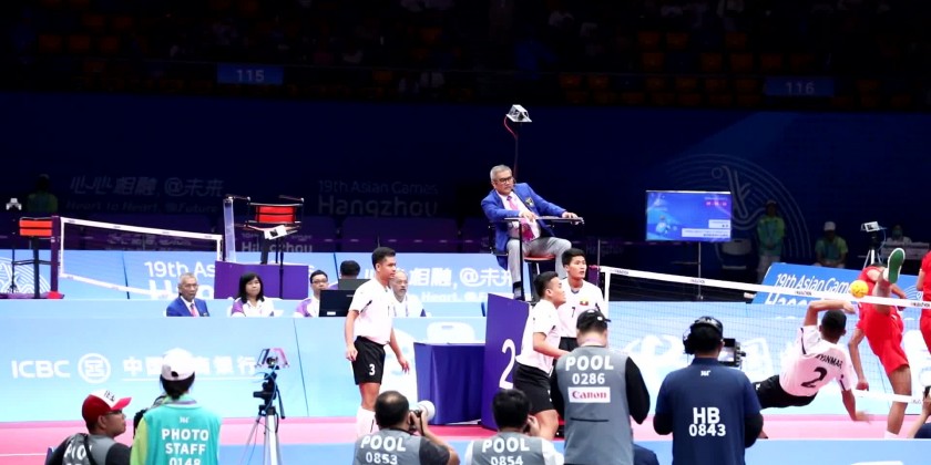 Myanmar's First Gold Medal: SepakTakraw Team triumphs at the 19th Asian ...