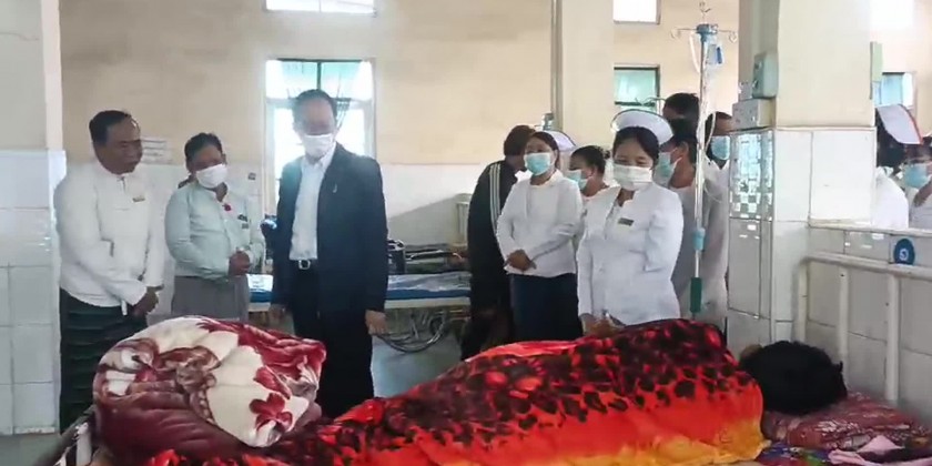 Medicines, medical equipment provision: People’s hospitals in Lahe ...