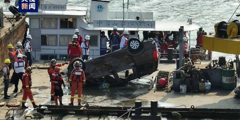 Water supply resumes after deadly ship-bridge collision in south China ...