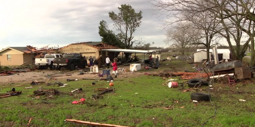 Severe storms damage homes in North Texas | Myanmar International TV
