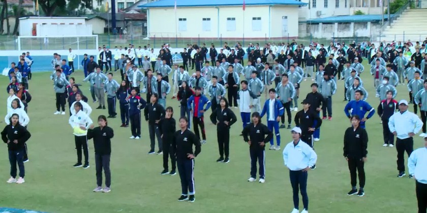 Sport activities in Shan State: Shan State CM participated in December ...