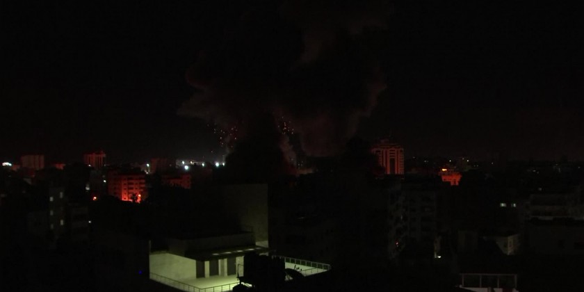 3 massive blasts in Gaza City | Myanmar International TV