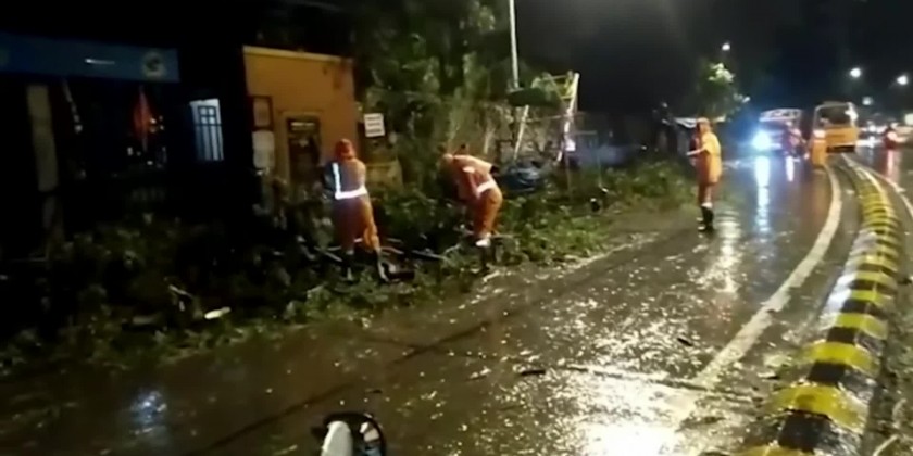 Cyclone makes landfall on India's western coast | Myanmar International TV