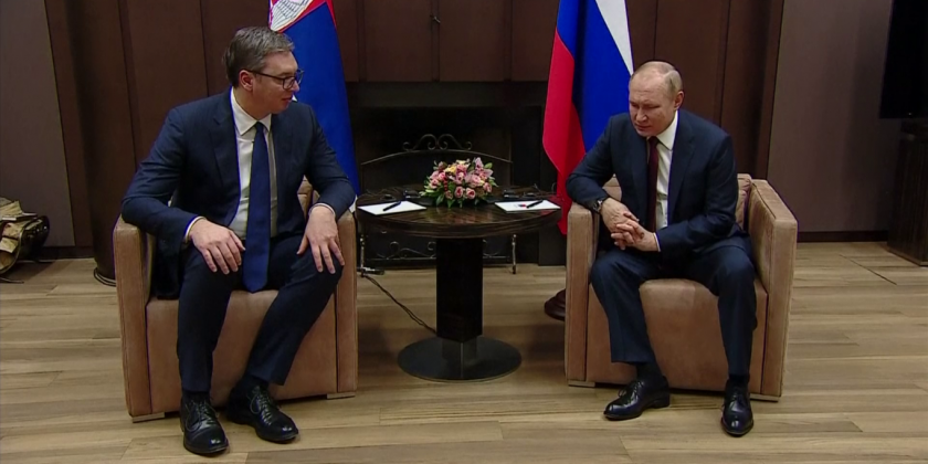 Putin meets Serbian President Vucic for talks in Sochi | Myanmar ...