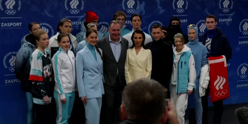 Russian team reveals outfit for Winter Olympics | Myanmar International TV