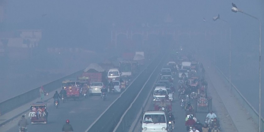 Heavy polluted haze covers urban areas in Pakistan | Myanmar ...