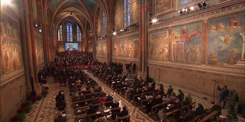 Franciscan monks award UN chief Peace Lamp | Myanmar International TV