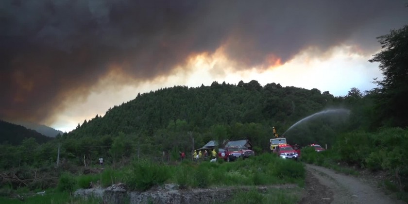 Argentina's southern forest fire intensifies | Myanmar International TV
