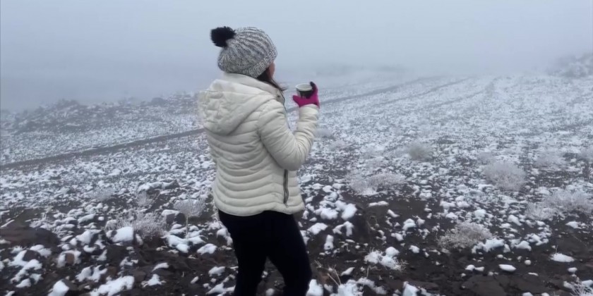 Snowfall in SArabia as winter storm hits region | Myanmar International TV