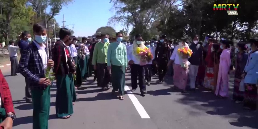 Resoundingly Welcome: Decorated Float Representing Magway wins The 1st ...
