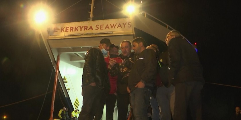 Turkish evacuees of ferry fire leave Corfu; smoking ferry | Myanmar ...